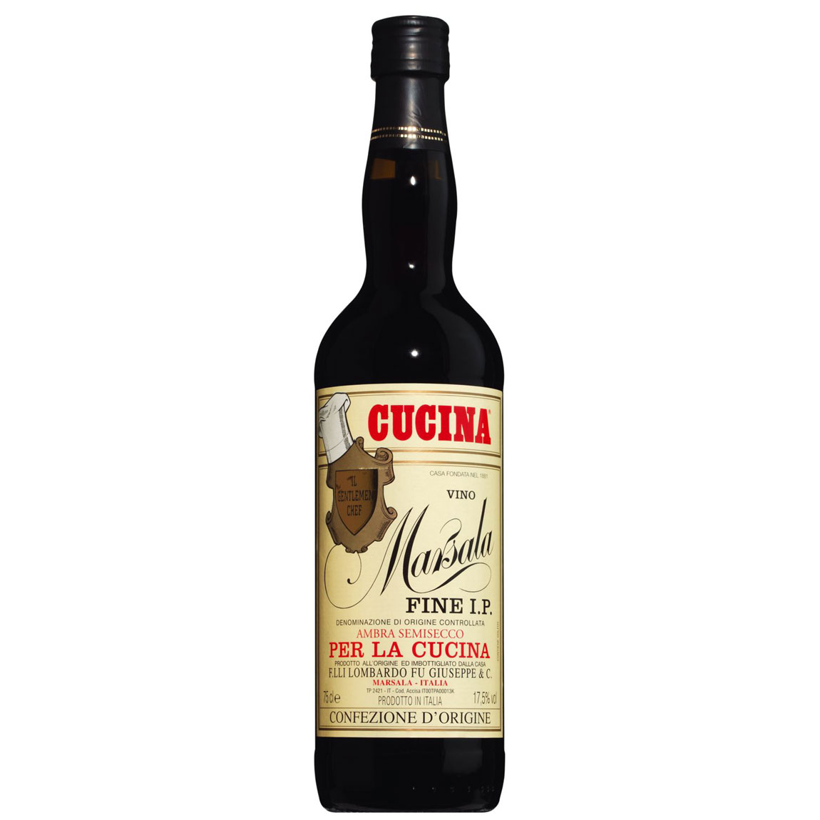 Marsala Fine I.P. DOC Cucina | TARTUFFLI