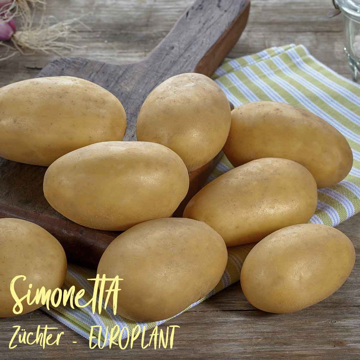 Pflanzkartoffeln Simonetta [f] - zertifiziertes Pflanzgut (bio) | TARTUFFLI